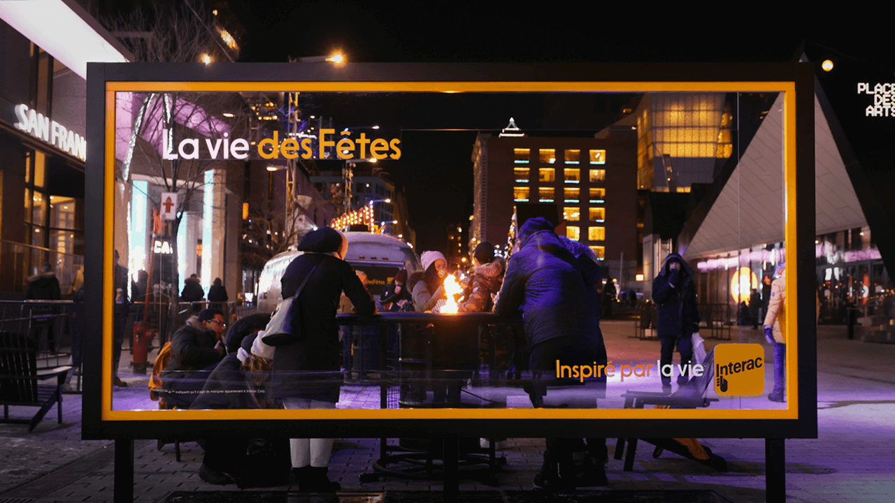 Interac frames real-life moments of togetherness with living holiday ...